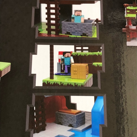 Jada Toys | Toys | New Minecraft Nanofigs Nano Scene Overworld Metal ...